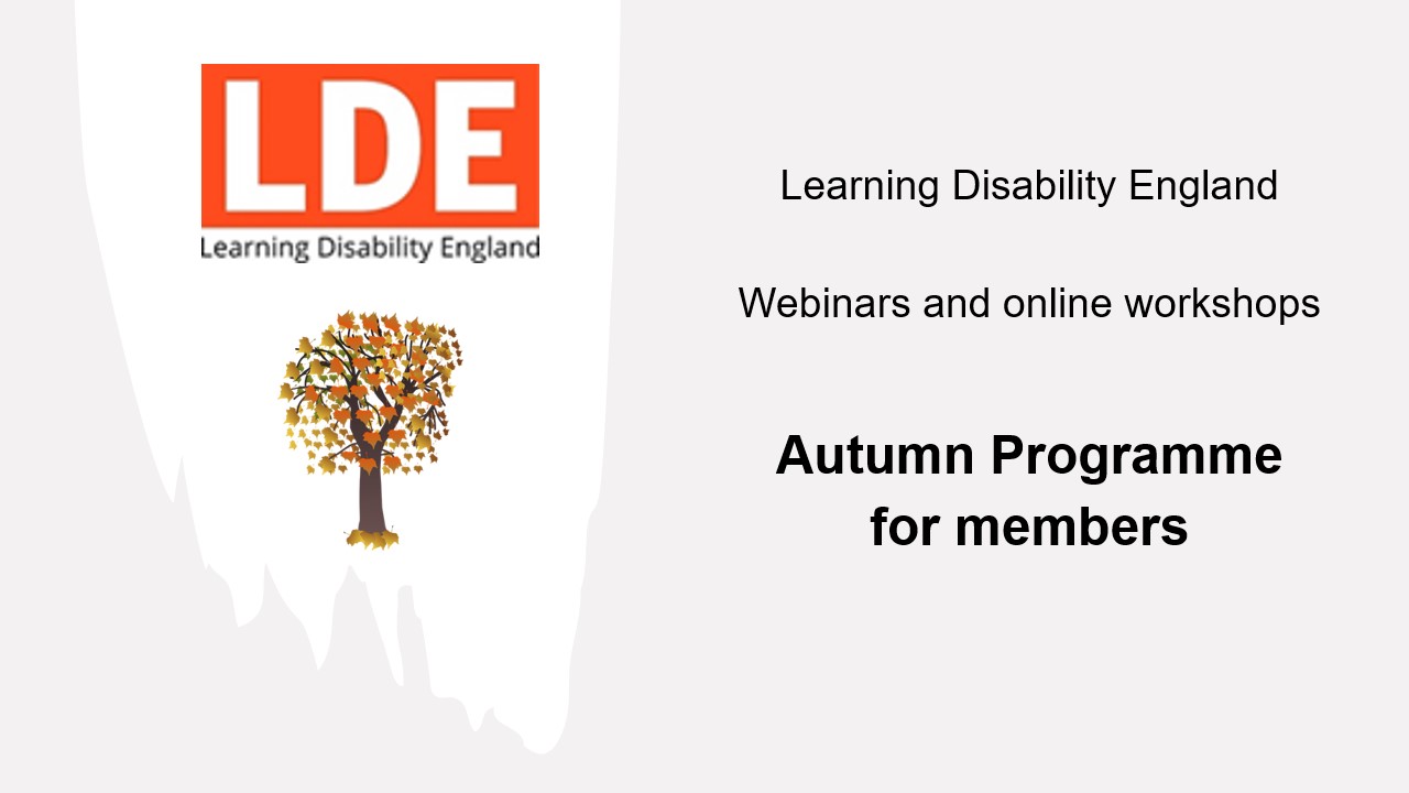 Webinars and Events – Learning Disability England